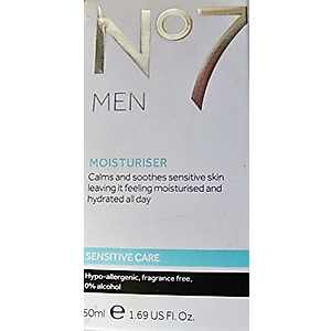 Boots No7 Men Sensitive Care Moisturiser