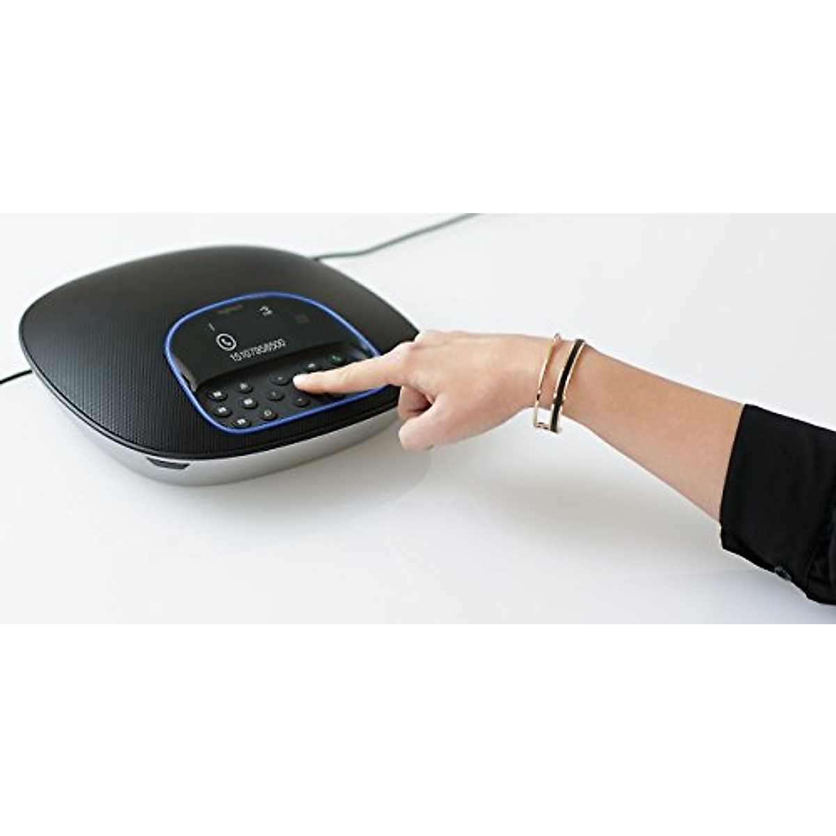 Logitech Group Video Conferencing Bundle with Expansion Mics for Big Meeting Rooms (Renewed)