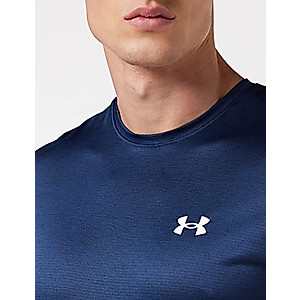 Under Armour mens Training Vent 2.0 Short-Sleeve T-Shirt , Academy Blue (408)/White , XX-Large