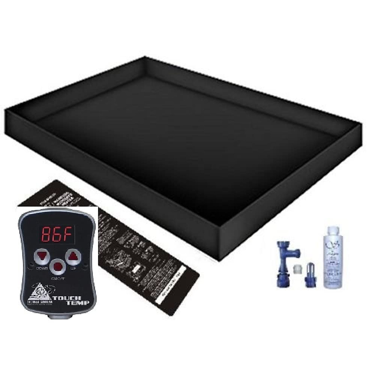 INNOMAX 100% WAVELESS WATERBED Mattress/Liner/Digital Heater/Fill Drain/Conditioner KIT (Queen 60x84 1L7GT2)