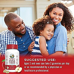 MaryRuth Organics Apple Cider Vinegar | 1 Month Supply | Apple Cider Vinegar Gummies for Adults and Kids | Supplements for Immune Support | Vegan | Non-GMO | Gluten Free | 30 Servings