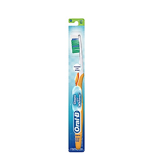Oral-B 3D Vivid 35 Soft Manual Toothbrush, White