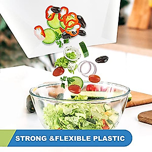 KOLOX Disposable Cutting Board with Built In Sliding Cutter, 10FT, Easy Clean-Up and Convenient Use, Large Flexible Chopping Boards for BBQ, Kitchen, Travel & Outdoor