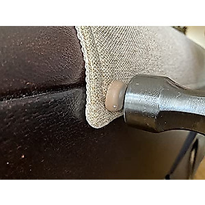 Headrest cover for furniture slipcovers headrest cover for recliner furniture protectors Home sofas loveseats theater chairs office chairs recliners RV's Housewarming gifts By: Bittlemen. Co. (Blue)