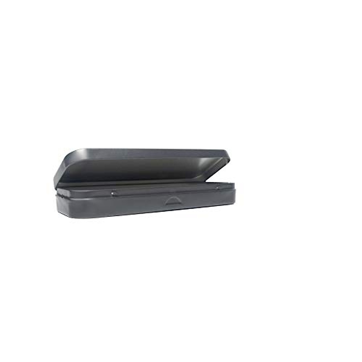 hilltop corporation Grey Single Mini Pencil Box. Use as Pencil, Makeup, Jewelry, Gift, Candy, Favor or Birthday Gift Box