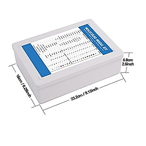 Swpeet 307 Pcs Molecular Model Kit for Organic and Inorganic Chemistry - Chemistry Molecular Model Student and Teacher Set - 126 Atoms & 30 Orbitals & 150 Links & 1 Short Link Remover Tool