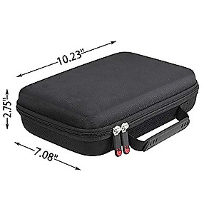Hermitshell Travel Case for ViewSonic M1 Portable Projector with Dual Harman Kardon Speakers