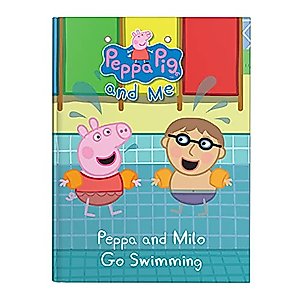 Personalized Book: Peppa and Me Go Swimming (Large Softback)
