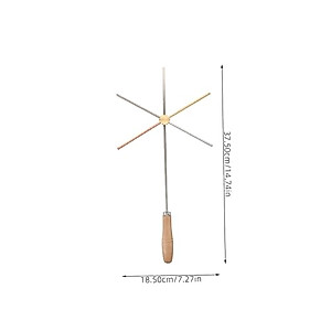OSOLADY Thermal Conductivity Experiment Tool Heat Conductivity Conductometer School Teaching Tool Thermal Conductor Meter Physics Equipment Heat Conductometer Demonstrate Thermal Aluminum