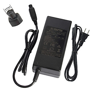 Fancy Buying 42V 2A 3-Prong Inline Connector Battery Charger for 10S Lithium Battery Power Cord Supply, Battery Charger for Electric Scooter