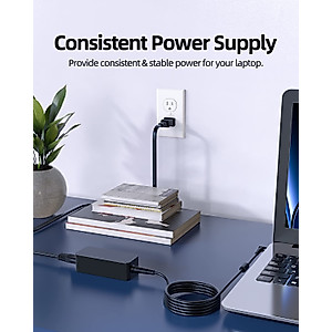 19V 2.1A AC Charger Fit for Samsung Galaxy View SM-T670 T677 18.4 Tablet Power Adapter Supply Cord