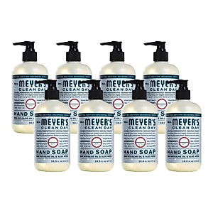 MRS. MEYER'S CLEAN DAY Liquid Hand Soap, Snow Drop 12.5 Fl Oz (Pack of 8)