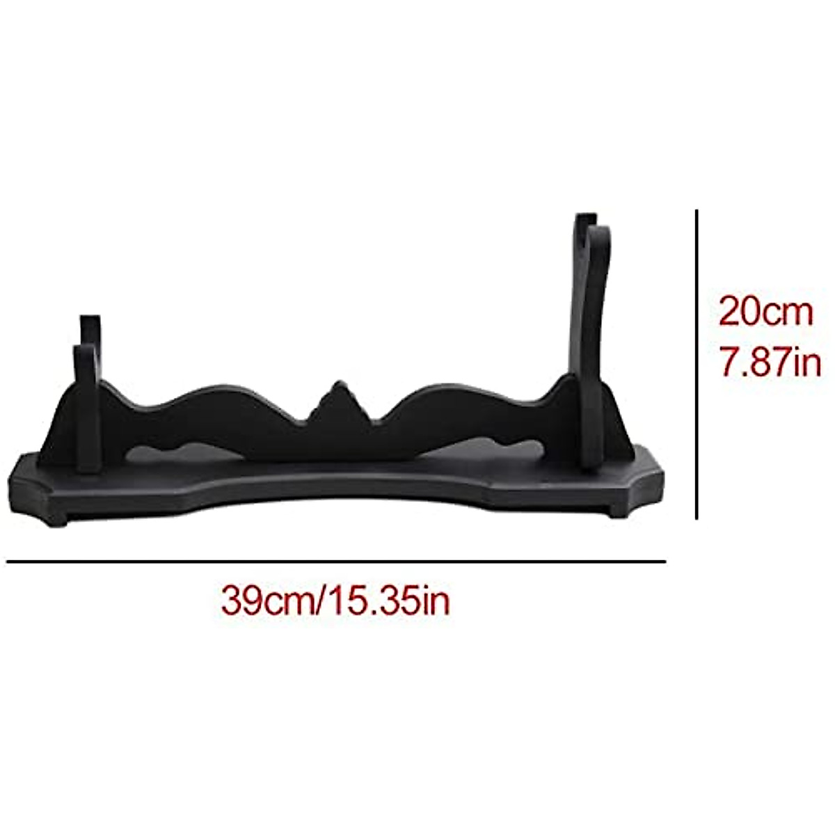 LUCKNIGHT Display Stand Sword Holder Table Stand Samurai Master Sword Display Holder Sword Rack Sword Stand