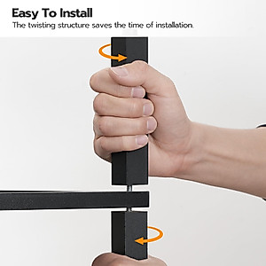 HOOBRO Side Table with Charging Station, End Table with USB Ports and Outlet, Nightstand with Storage Shelf, Faux Rattan Decoration, for Living Room, Bedroom, Greige and Black BG91UBZ01