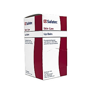 Safetec Lip Balm 53123 Pomegranate Flavored, One color, 144 Count