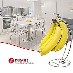Home Basics Flat Wire Hanger Banana Tree