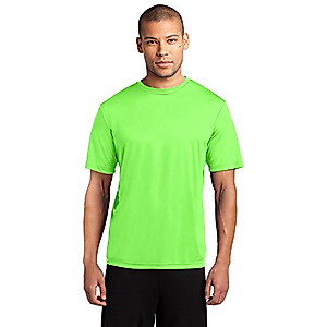 Port & Company Performance Tee. PC380 Neon Green