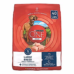 Purina ONE Plus Large Breed Adult Dog Food Dry Formula - 40 lb. Bag
