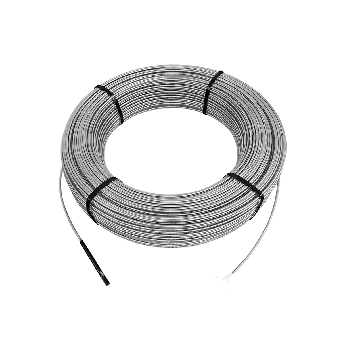 Schluter Systems Ditra Heat Electric Radiant Floor Heating Kit: Programmable Touchscreen Smart WiFi Thermostat DHERT105/BW, Heated Cable 120V 32 Sq Ft, Peel&Stick Uncoupling Membrane 50.4 Sq Ft