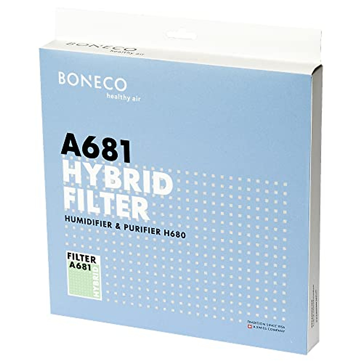 BONECO - Hybrid Filter A681 with Activated Carbon for Humidifier & Purifier H680
