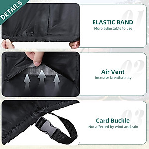 Outdoor Table Cover, Zadst Cycle Patio Table Cover 56 x 56 x 27.5", Oxford Fabric Patio Table Covers for Outdoor Furniture, Patio Table Covers for Chairs and Tabels