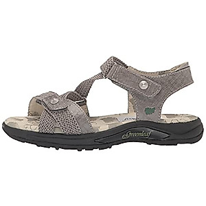 Greenleaf Women's Serenity Sandal, Gray, 11