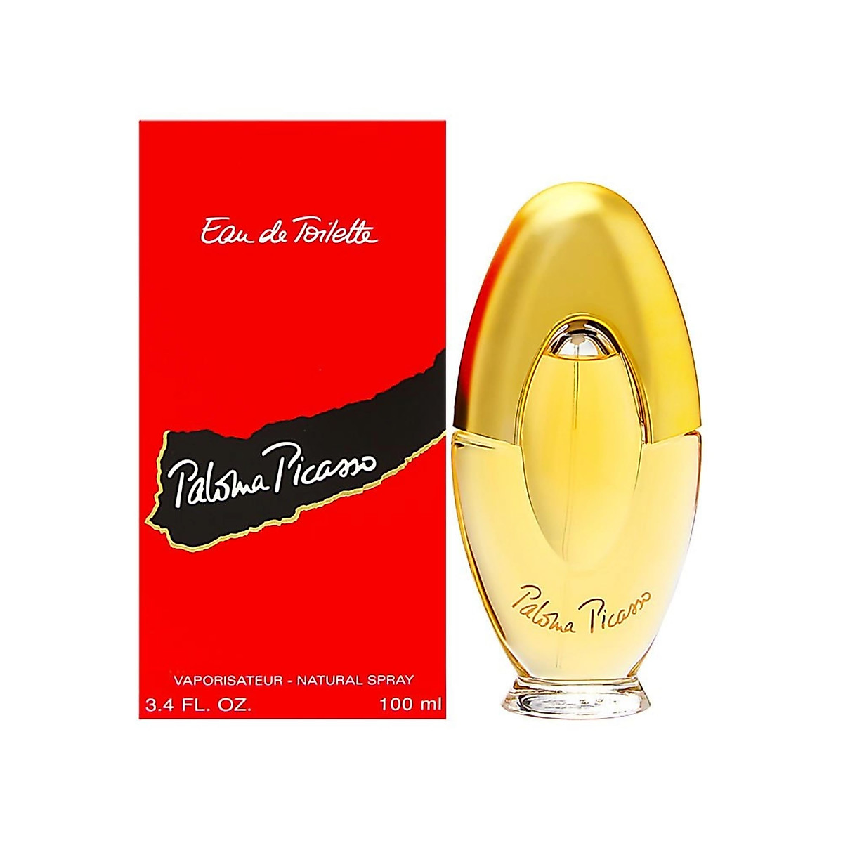 Paloma Picasso Mon Parfum Eau de Toilette - 3.4 oz / 100 ml EDT Spray for Women - Bold and Powerful Scent with Natural, Floral, and Earthy Notes