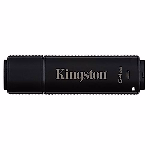 Kingston Digital 64GB USB 3.0 DT4000 G2 256 AES FIPS 140-2 Level 3 Encrypted (DT4000G2DM/64GB)