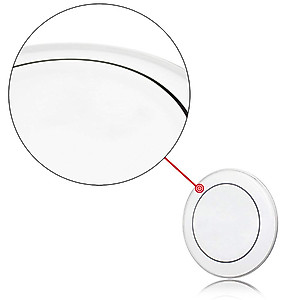 Professional 12" 13" 14" 16" 22" PET Drum Heads Drum Skin w/Dot Set Clear