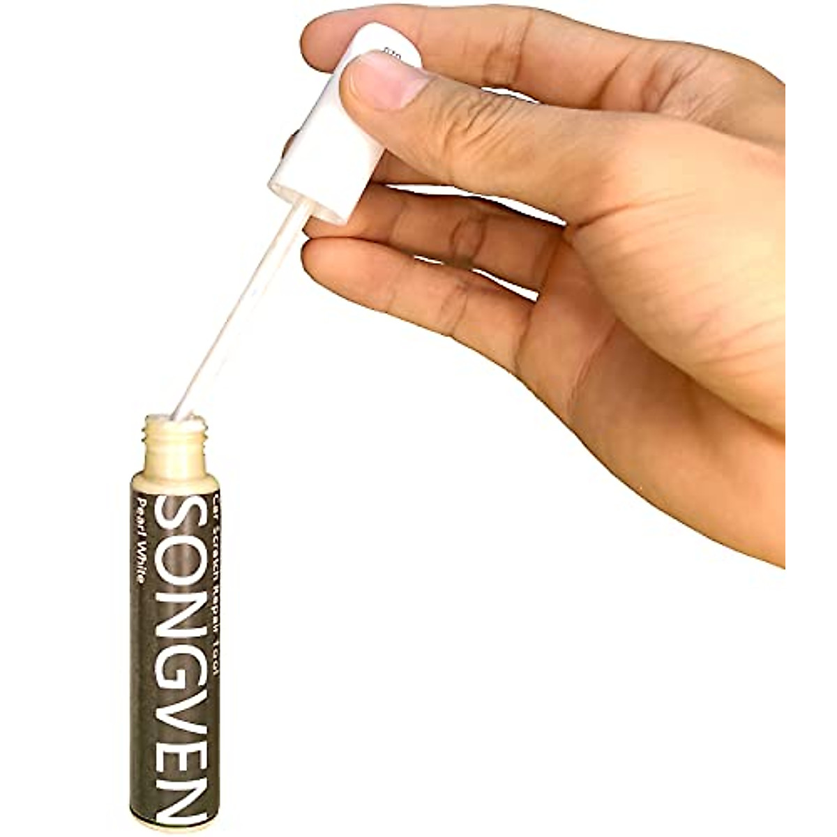 Car Touch Up Paint Pen Pearl White for Toyota C-HR Auto Scratch Remover Pen 1D4 Auto Scratch Repair Kit for Deep Scratches Cars Scratch Repair Easy Repair (For Toyota C-HR, Pearl White)