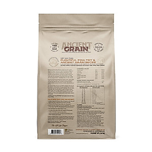 Perfectus Plentiful Poultry and Ancient Grain Recipe - Natural, Non GMO, High Protein Premium Dry Dog Food 8 lbs Bag