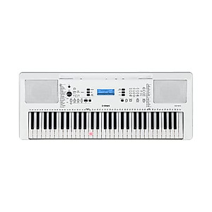 Yamaha EZ300 61-Key Portable Keyboard with Lighted Keys and PA130 Power Adapter