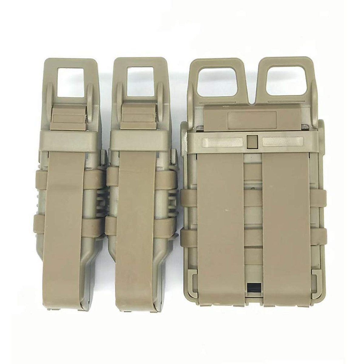 JDSMT ABS Tactical Fast Mag Molle Holster Magazine Pouch Bag (mud)