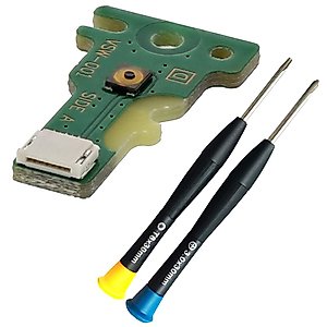 MMOBIEL Power Reset Switch Replacement for Playstation PS4 Pro CUH-7xxx VSW-001 VSW-002 Incl TR8 and (+) Screwdrivers