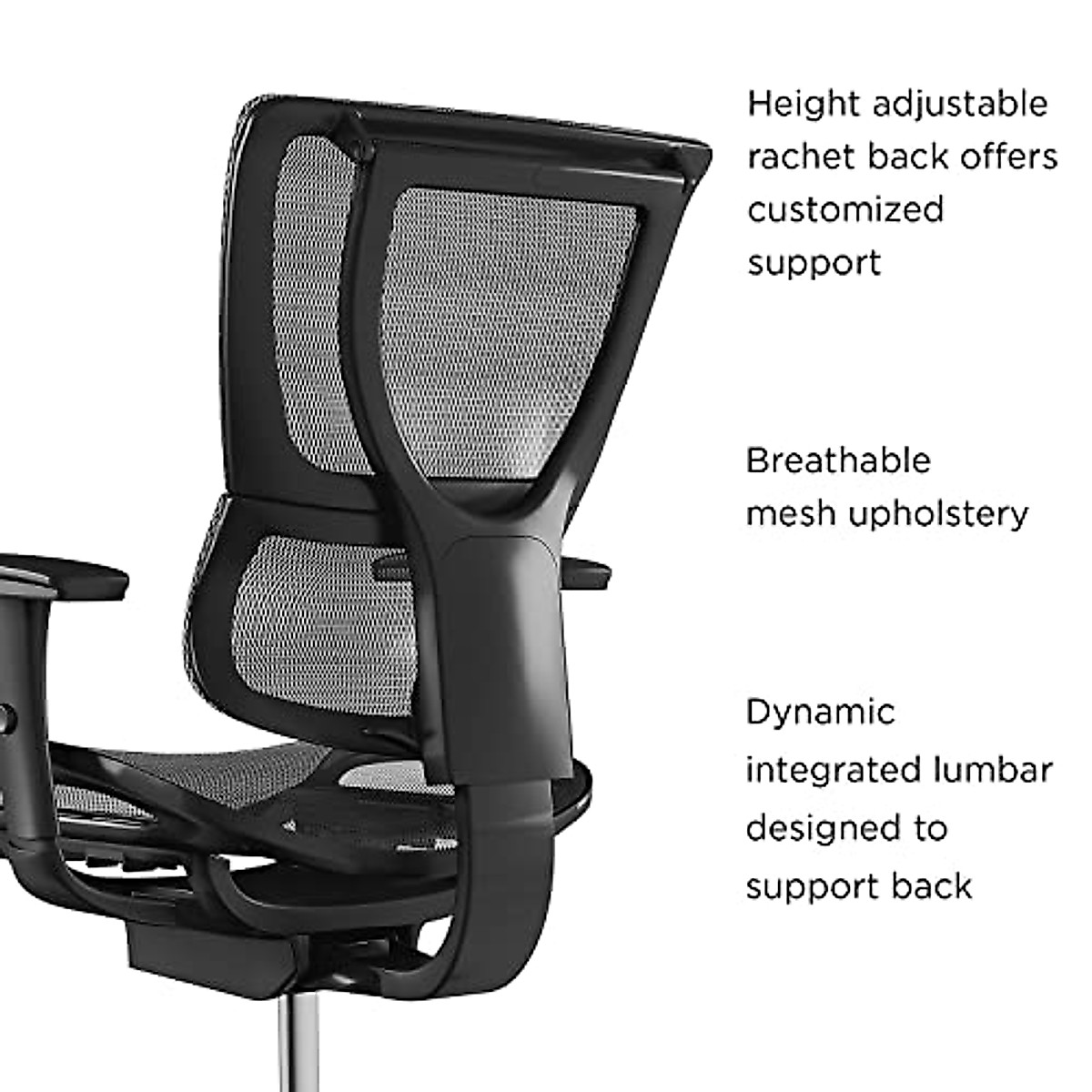 Union & Scale Flexfit 1500Tm Mesh Task Chair, Black, 2/Pack (Un28570-Ccvs)