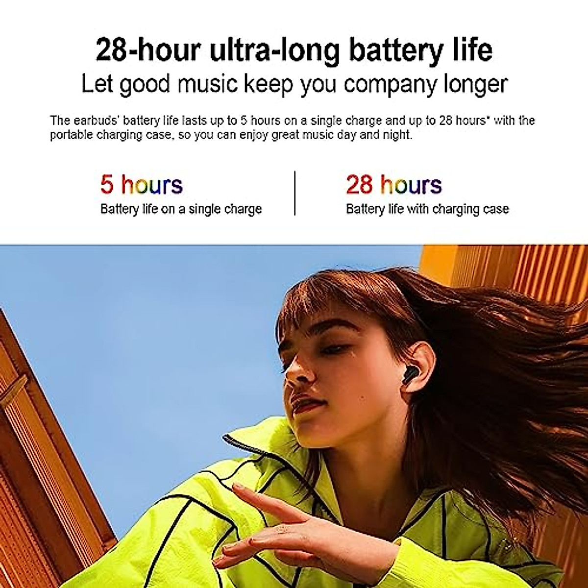 Xiaomi Redmi Buds 4 Active TWS Wireless Earbuds, Bluetooth 5.3 Low-Latency Game Headset with AI Call Noise Cancelling, IP54 Waterproof, 28H Playtime, Lightweight Comfort Fit Headphones, Black