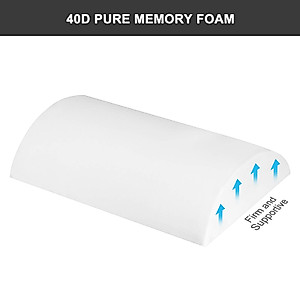 CoziPlan Under Desk Foot Rest, Memory Foam Ergonomic Footrest for Office Chair, Gaming Chair, Computer Chair