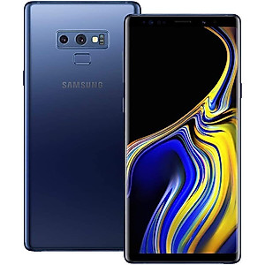 Samsung Galaxy Note 9 N960U 128GB T-Mobile GSM Unlocked - Ocean Blue (Renewed)