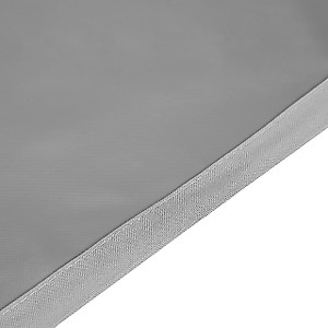 Crosley Furniture Patio Furniture Covers, Waterproof Round Outdoor Bistro Table Cover for Deck, Gray