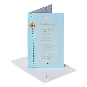 American Greetings Romantic Birthday Card (I Will Love You)