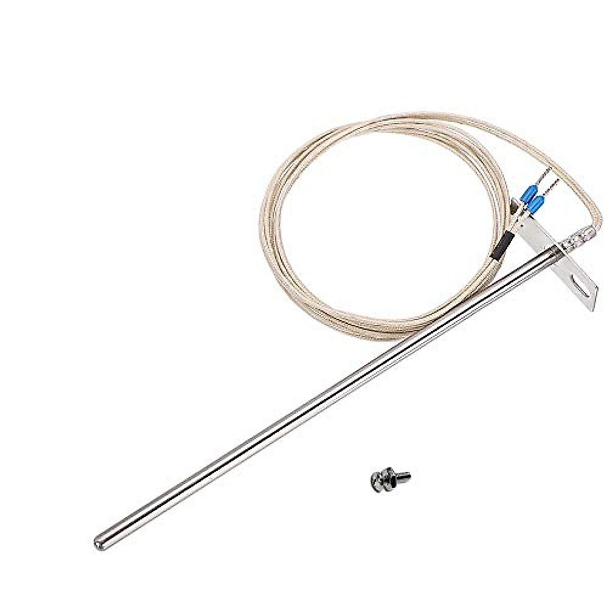 QuliMetal RTD Temperature Probe Sensor Grill Replacement Parts for Traeger Digital Thermostat, Replace for Traeger 7" RTD Temperature Sensor