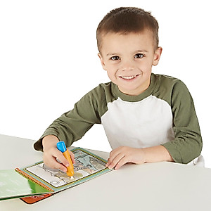 Melissa & Doug On the Go Water Wow! Reusable Water-Reveal Activity Pad - Safari - FSC Certified