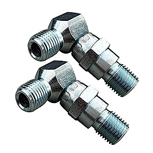 FUYEAR Hydraulic Power Angle Hose Fittings Kit Replacement for E47 Meyer Snow Plow Snowplow Blade 21855 21856