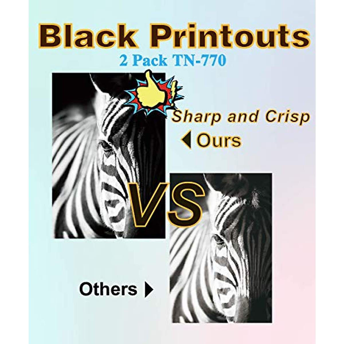 MM MUCH & MORE Compatible Toner Cartridge Replacement for Brother TN770 TN-770 TN730 TN760 Super High Yield Black Toner Cartridge for HL-L2370DW HL-L2370DWXL MFC-L2750DW MFC-L2750DWXL Printer (2-Pack)