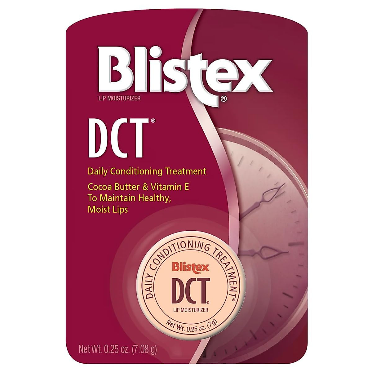 Blistex DCT Daily Conditioning Treatment, 0.25 Ounce (Pack of 12) – Lip Moisturizer with Vitamin E, Soften & Smooth Lips Surface Daily Lip Care Product, Works in All Climates