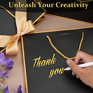 MOXARYSU Gift Bags With Handles: 11.8x4x10 Inch 3pcs Medium Large With Bow Ribbon For Wedding Thanks Bridesmaid Birthday Party (White-Light Blue