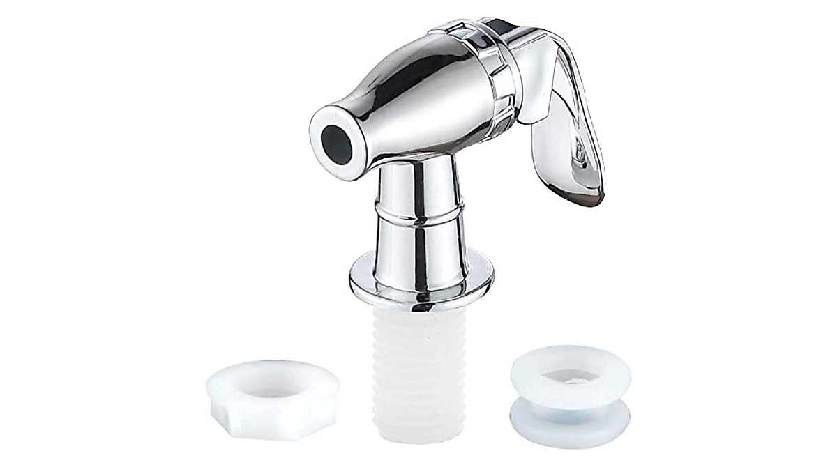 VitaLifePower Silver Beverage Dispenser Spigot - 2 Pack