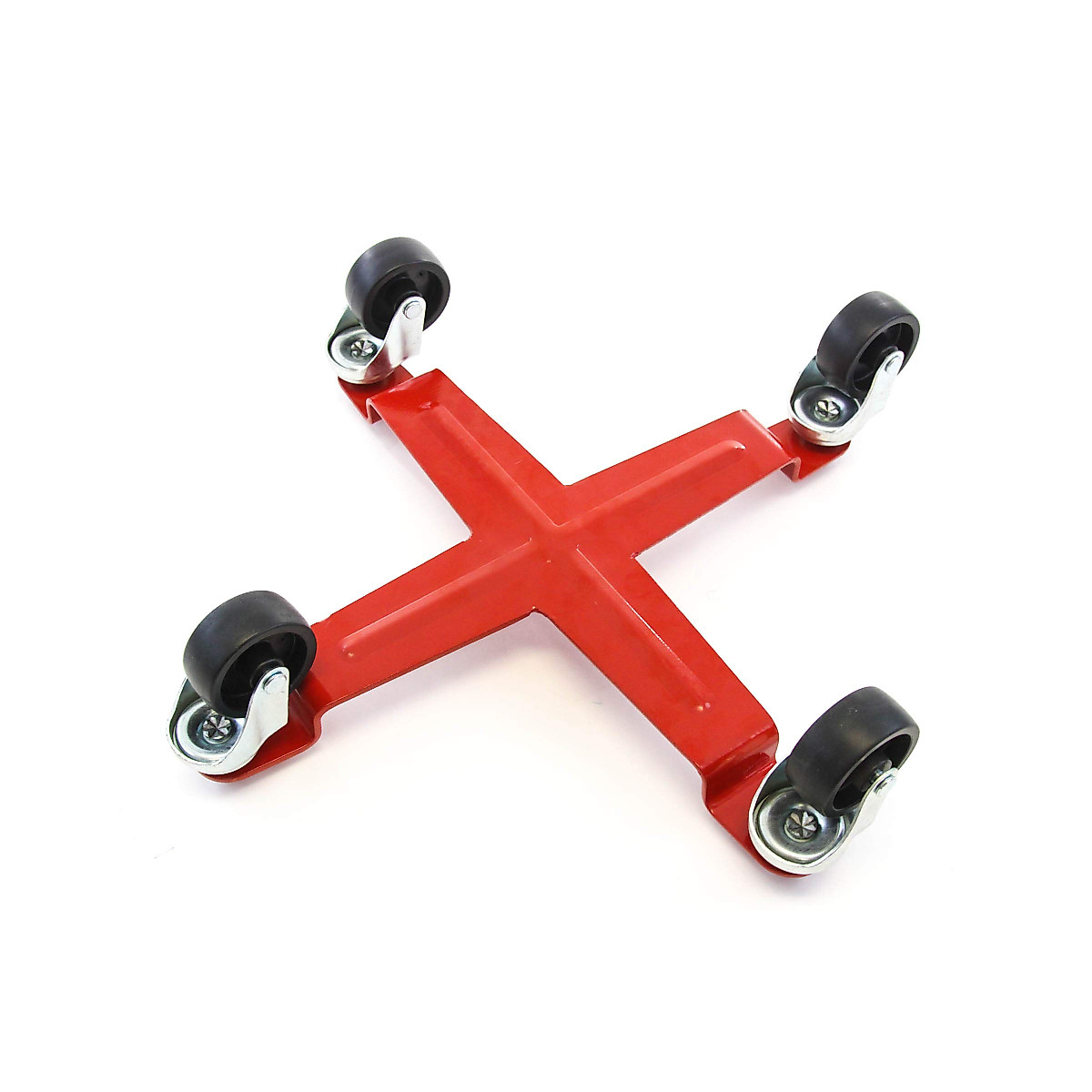 Steel Heavy Duty 5 Gallon Drum Bucket Dolly Dollies Steel Frame Easy Push Roll Swivel Casters