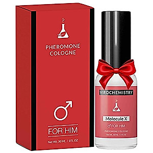 VIROCHEMISTRY Pheromones to Attract Women for Men (Molecule X) Cologne - Bold, Extra Strength Human Pheromones Formula 30ml