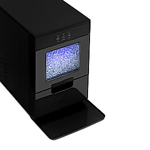 Newair 44lb. Nugget Countertop Ice Maker with Self-Cleaning Function, Refillable Water Tank, Perfect for Kitchens, Offices, Home Coffee Bars, and More